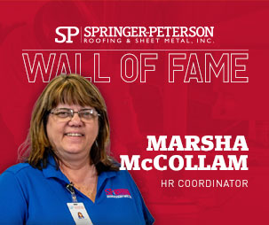 Employee Spotlight – Marsha McCollam | Lakeland Commercial Roofing ...